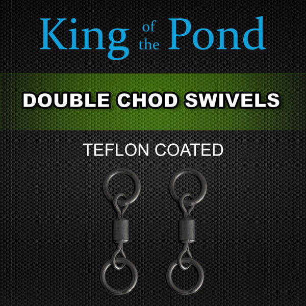 Double Chod Swivels – King of the Pond